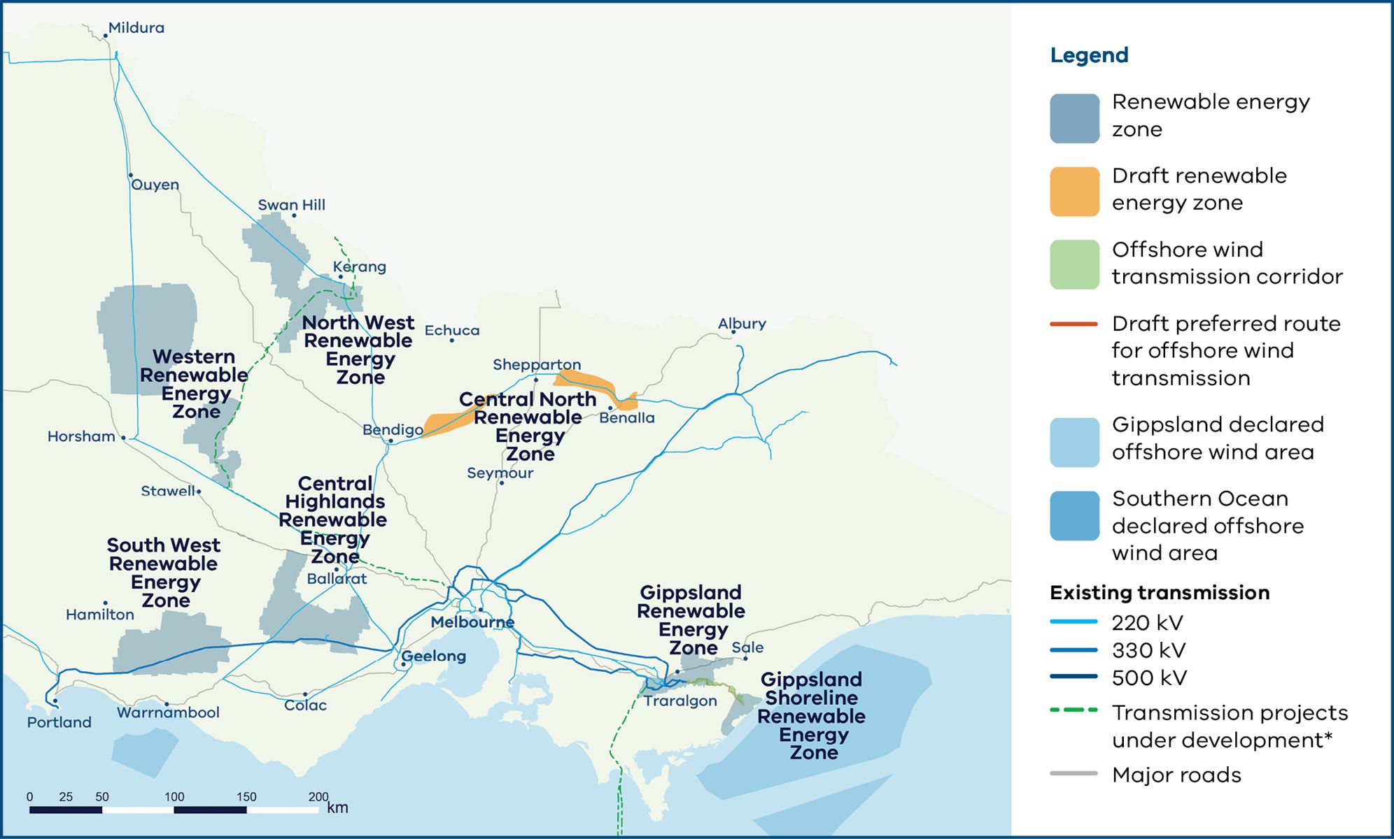 Renewable energy zones